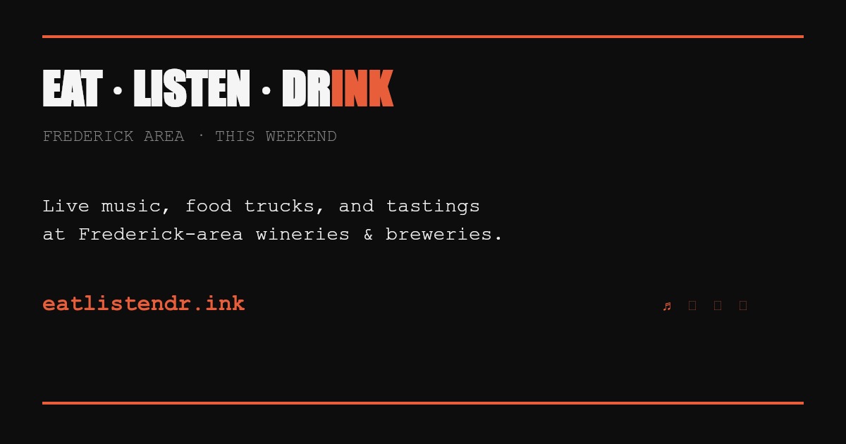 Monocacy Brewing Company Events — Live Music & Happenings | eatlistendr.ink